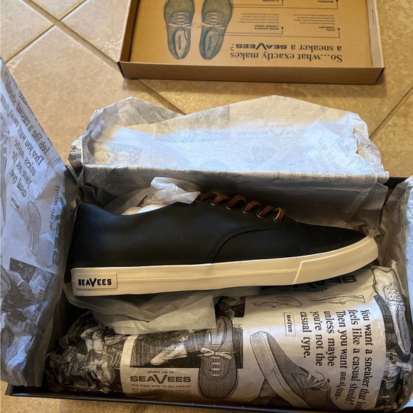 SeaVees | Shoes | Seavees Hermosa Sneaker Wintertide Black Oil Rugged ...